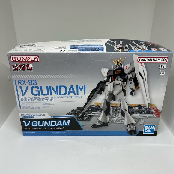 Bandai Namco | Toys | Nib Rx93 V Gundam 144 Model | Poshmark